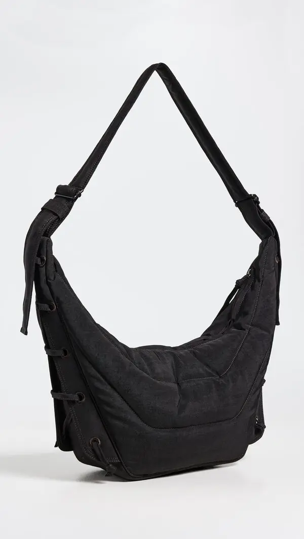 LEMAIRE Medium Soft Game Bag - Dark Chocolate | Editorialist